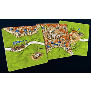 Carcassonne 20th Anniversary Edition - Upgraded Visuals and Gameplay, Strategy Board Game for Ages 7+, 2-5 Players