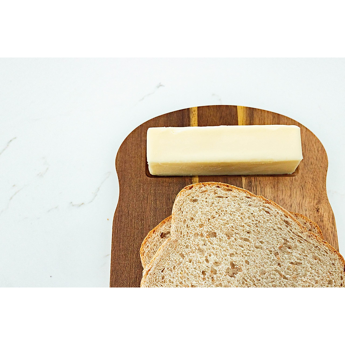 Butter Board, Beautiful Butter Dish, Double Sided, Jam Board, Candy Board, Breakfast Tray with Egg Holder. Family Friendly with New Easy-to-Clean Design.