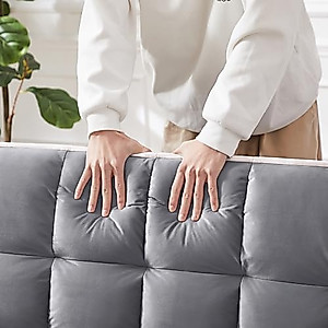 ERYE Modern Convertible Futon Loveseat Sofa with Pull Out Sleeper Couch Bed, Upholstered 2 Seaters Adjustable Backrest Love Seat W/Cupholders,USB Port & Phone Holder for Apartment Office Living Room