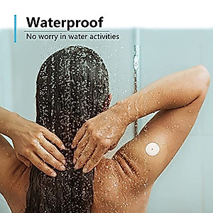 Eseige-Freestyle Sensor Covers-40 Pack Transparent Sensor Covers for Libre 2,3 -Waterproof Adhesive Patches