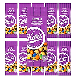 Kar's Trail Mix, Sweet 'N Salty, 2oz Pouches (10 Count)
