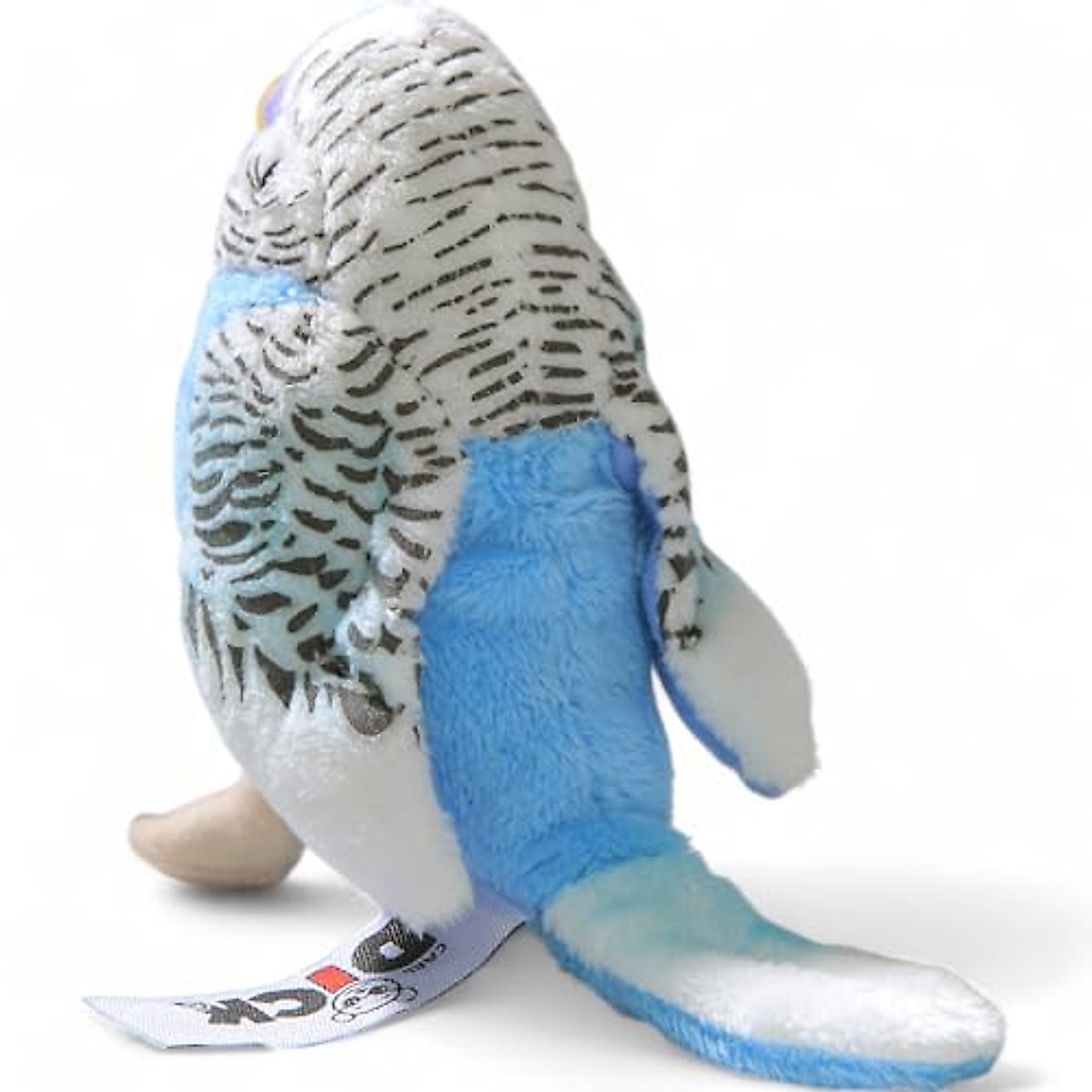 Carl Dick Budgerigar Dark Blue, 5 inches, 13cm, Plush Toy, Soft Toy, Stuffed Animal 2823005