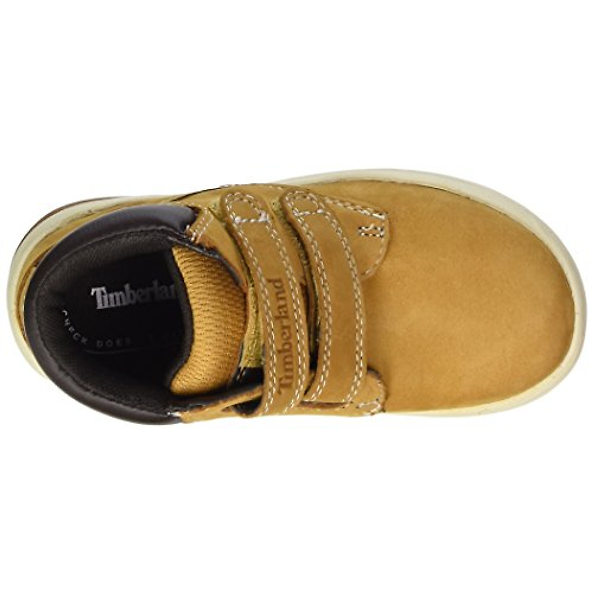 Timberland Baby Toddle Tracks Hook-and-Loop Bootie, Wheat Nubuck, 5.5 US Unisex Infant