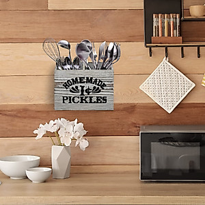 Y&ME YM Kitchen Utensil Caddy (GRAY-black)