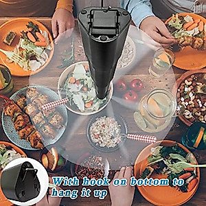 SUNPRO Fly Fans for Tables,2Packs Portable Table Fly Fan for Outdoor Indoor,Automatic Picnic Fan for Home Restaurant Barbecue Party