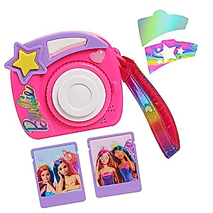 Barbie Photo Filter Play Camera and Play Smart Watch Set with Lights and Sounds, Kids Toys for Ages 3 Up, Gifts and Presents by Just Play