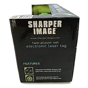 Laser Tag Electronic Game - Two Player Set - Lights, Vibration & Sound, Infrared Technology
