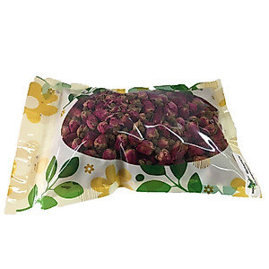 HerbsGreen Premium Dried Red Rose Buds, 100% Natural (4 oz. Bag)