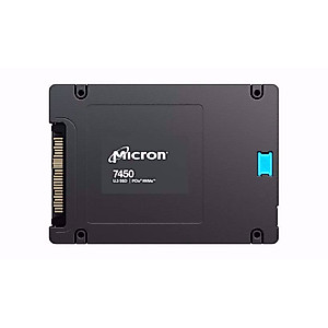 Micron MTFDKCC3T8TFR-1BC1ZABYYR 7450 PRO 3.84 TB Solid State Drive - 2.5" Internal - U.3 (PCI Express NVMe 4.0) - Read Intensive - TAA Compliant