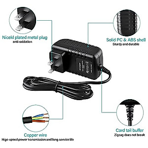 kybate AC Adapter for Cybex Tectrix Bikemax Recumbent Exercise Bike #50063 A 50063A PSU