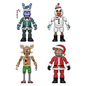 Funko Pop! FNAF Holiday 2023 Set of 4 - Five Nights at Freddy's - Holiday Freddy, Holiday Bonnie, Holiday Chica and Holiday Foxy