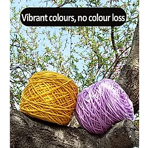 8ply Strands tufting Yarn for tufting Gun Rugs,100m Crocheting Fancy Chunky Cotton ployester Mixed Knitting Yarn,100g Multiple Color Knitting Thread Poke Embroidery Yarn,6 Rolls Set,Customized Color