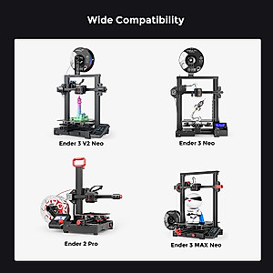 Creality Official Sprite Extruder Kit for Neo Series, Direct Drive Dual Gear Extruder SE, Compatible with Creality Ender 3 Neo/Ender 3 V2 Neo/Ender 3 Max Neo/Ender 2 Pro 3D Printers