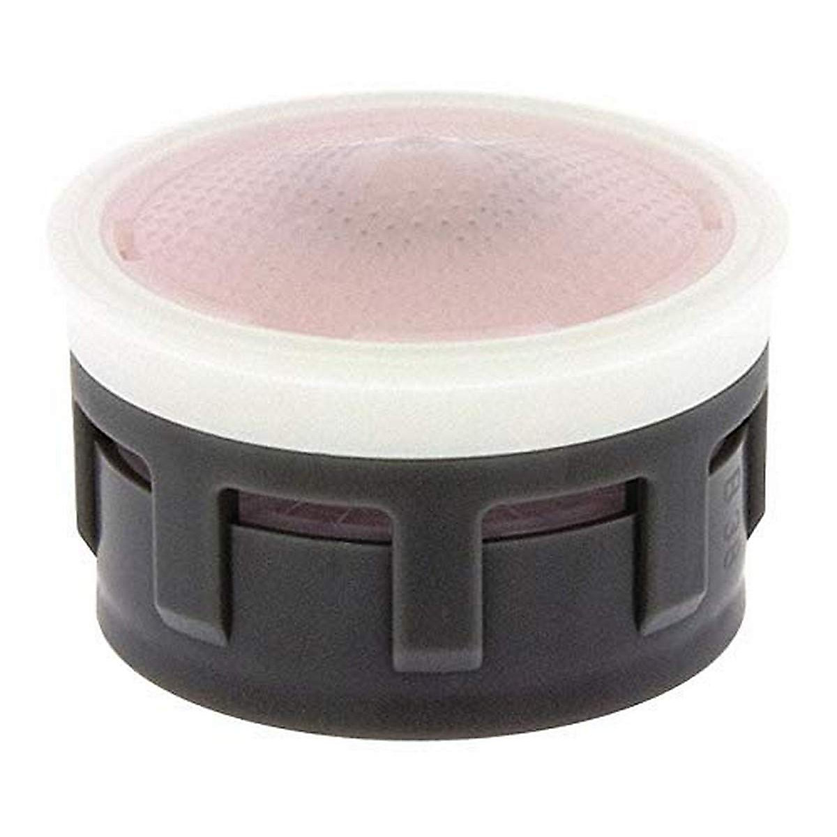 Neoperl 14 5350 5 PCA Perlator HC California Economy Flow Aerator Insert, Regular, 1.2 GPM with Washer, Pink/Clear Dome, Honeycomb Screen, Aerated, Acetal