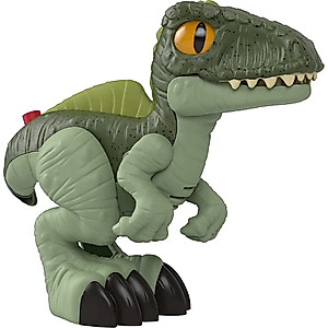 Jurassic World Toys Jurassic World Dominion Deluxe Growlin Giga XL Dinosaur Toy, 10 Inches Tall with Lights and Sounds for Preschool Kids Ages 3 and Up
