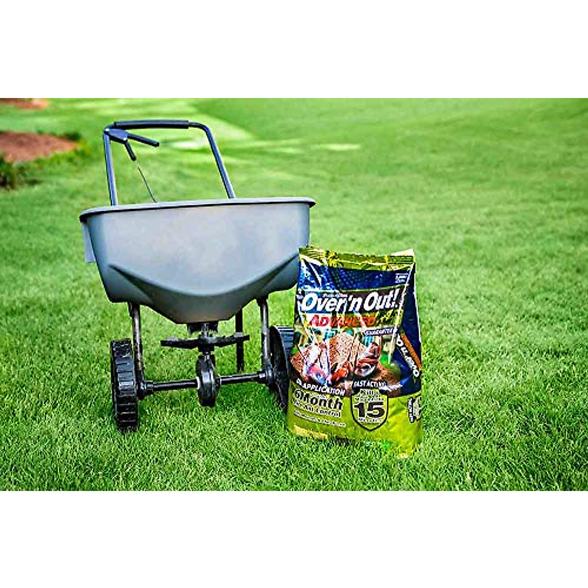 Over 'N Out 100515674 11.5 LBS Advanced Fire Ant Killer Granules, Natural