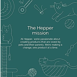 Hepper Advanced Bio-Enzyme Pet Stain & Odor Eliminator Spray - Smell, Stain & Urine Remover for Cats, Dogs & Other Animals - 32oz Spray Safe for the Home - For Use on Couches, Carpets, Litter Boxes, Beds, etc.