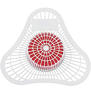 Long Lasting Urinal Screen and Deodorizer with Non-Para Block 12 Pk. Universal-Fit, Cherry-Scent Cake Releases Cleaning Agents To Remove Odor. Durable Mat Limits Janitorial Cleaning & Supply Needs