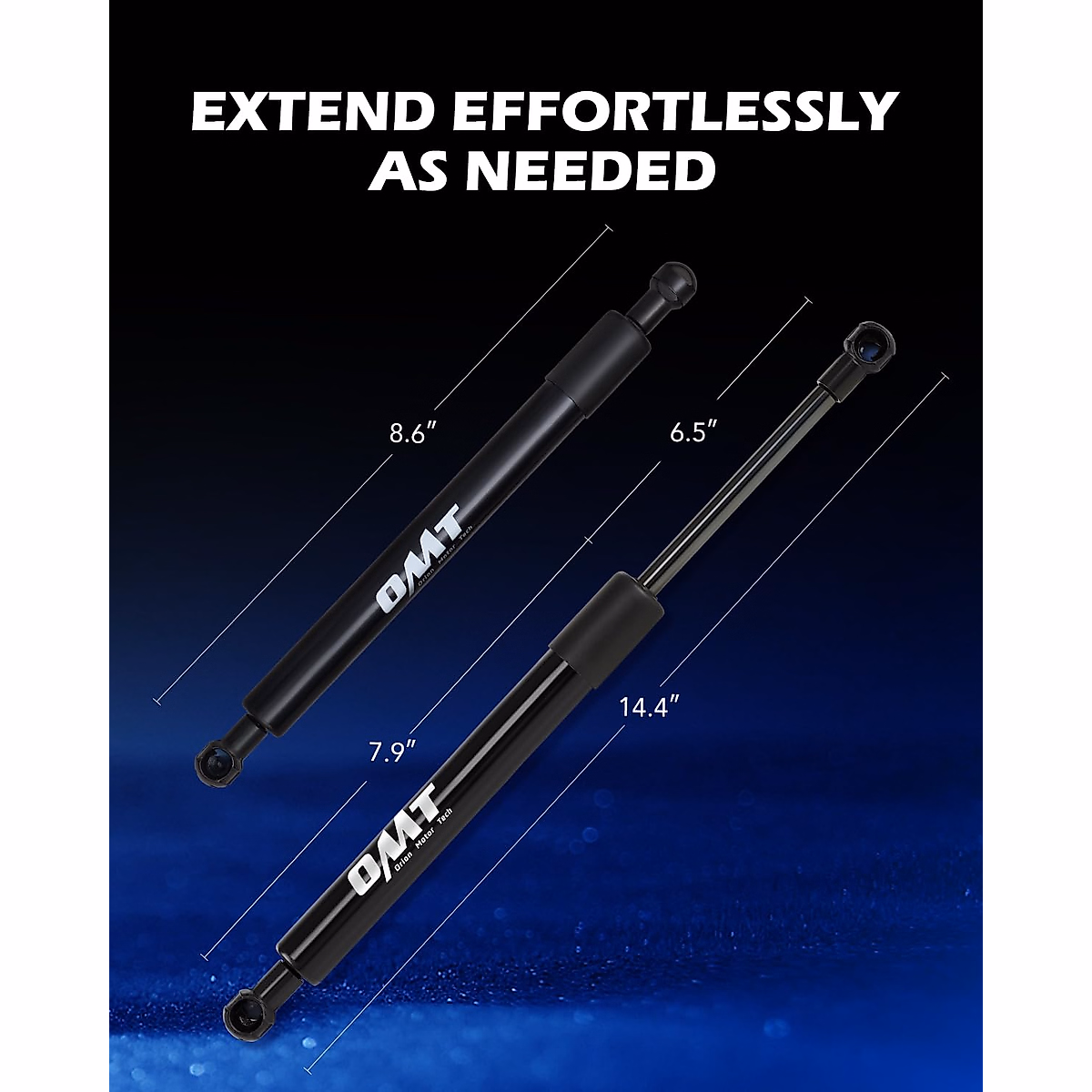 Orion Motor Tech Compatible with 15-23 F150 Tailgate Assist Accessories, Truck Tail Gate Lift Assist Tailgate Shock Compatible with Ford F150 2015 2016 2017 2018 2019 2020 2021 2022 2023