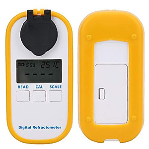 Meter, High Shockproof Refractometer for Home for Wine Shop (DR401 specifically for Wine Juice)