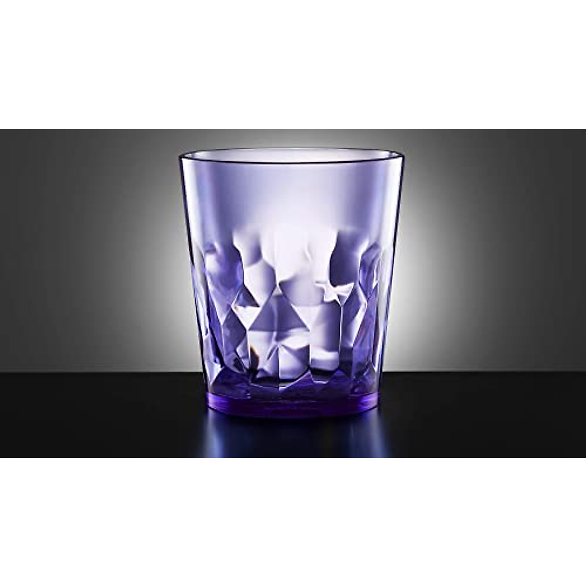 SCANDINOVIA - 13 oz Unbreakable Premium Drinking Glasses - Set of 6 - Tritan Plastic Tumbler Cups Reusable - Perfect for Gifts - BPA Free - Dishwasher Safe - Stackable