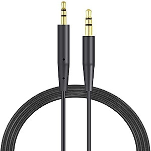 Xivip Replacement QC35 QC25 Headphone Cord Aux Cable Wire Compatible with Bose QuietComfort25/ QC25/ QC35/ QC45/ OE2/ OE2i/ Soundlink/SoundTrue/ NC700 Headphones, 2.5mm to 3.5mm Stereo Audio Cord