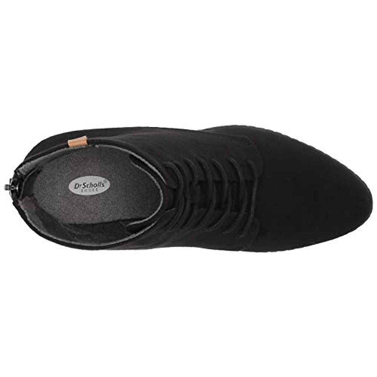 Dr. Scholl's Shoes Women's Laurence Ankle Boot, Black Microfiber, 6