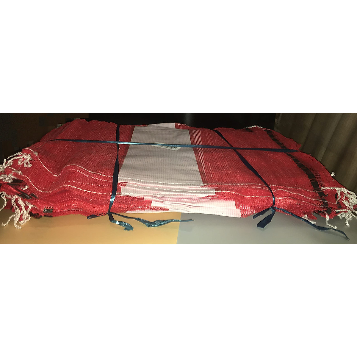 Garden Trends Banded 18" x 30" Mesh Bags - Produce, Harvest, and Firewood Bags (100)