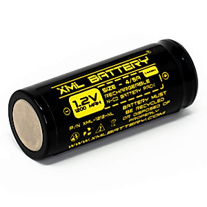 XML Battery (5 Pack LITHONIA ELB-1210N KR1200AUL SANYO ELB-1201N LITHONIA ELB1201N ELB1210N KR-1200AUL 1.2v 1200mAh Ni-CD Battery Replacement for Exit Sign Emergency Light…
