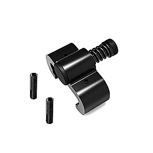 TSMST Sliding Barn Door Stopper for Track, Easy to Install,Upgrade Adjustable Spring Barn Door Stoppers 2pcs