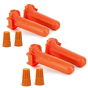 PetSafe Twisted Wire Kit for In-Ground Fence, 100 ft of Pre-Twisted Wire for Faster Installation from The Parent Company of Invisible Fence Brand,Orange and White