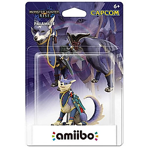 Monster Hunter Rise Amiibo Palamute Figure US Version