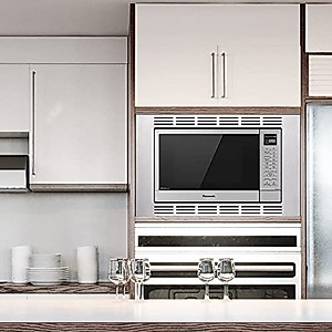 Panasonic 27” Microwave Trim Kit for Panasonic 1.1 cu ft Microwave Ovens – NN-TK623G (Stainless Steel)
