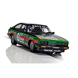 Scalextric Ford Capri MK III Brut Castrol 1:32 Slot Race Car C4101