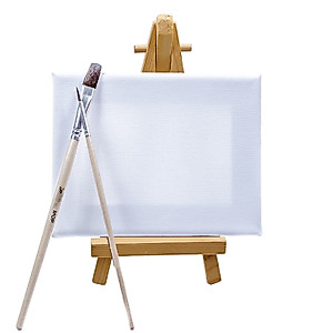 MYYZMY 7.5 Inch Mini Wood Display Easel, 10 Pcs Tabletop Easels for Displaying Photos, Picthres