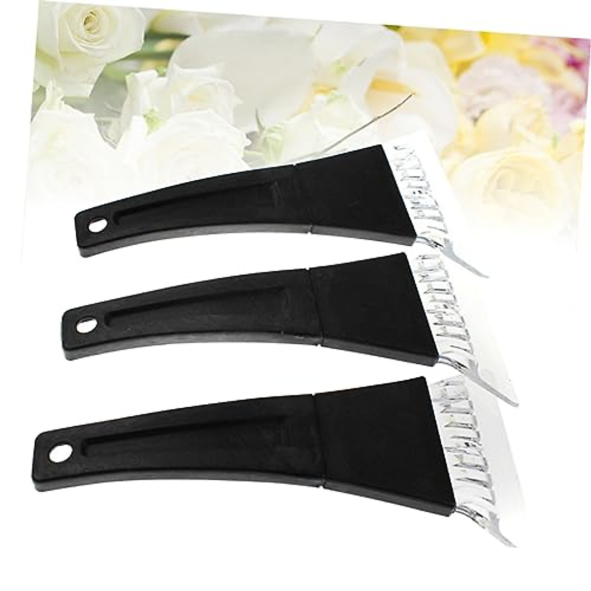 Vaguelly 3pcs Snow Remover Windshield Scraper Windshield ice Scraper car Snow plow