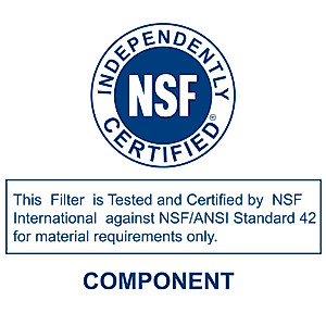 2-Pack Water Filter Replacement for Brita Faucet Filtration System, BPA-Free, NSF Certified to Reduce Chlorine and Lead, Replace On-Tap Faucet Mount Water Filter, Chrome
