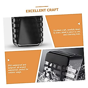 OSALADI Lighting for Front Pathway Outdoor Sconce Lamp Post Fence LED Decorative Outside Deck Patio Exterior Yard Lights Light Wall Door Garden Stair Fixtures Lamps Mounted