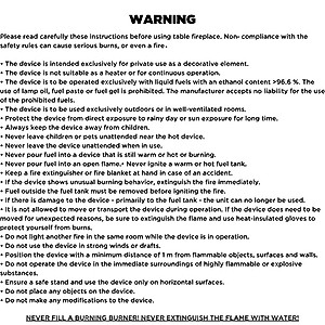 TURBRO Retro Cement Tabletop Fire Pit for Outdoor - Ventless Fire Bowl, Odorless, Smokeless - Fueled by Ethanol Alcohol - Antique Gray