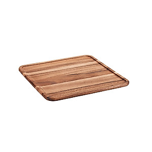 Lazy Susan Square – 16” (Wood, 16" x 16")