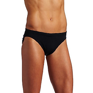 TYR Women's Durafast Diamondfit Workout Bikini for Swim Racing and Training, Black, Medium