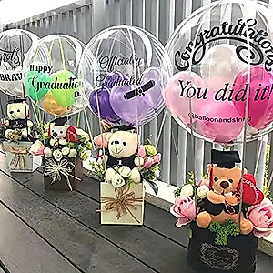 Balloon Stand Kit, 15 pack Balloon Stick Holder with Base for Table Top Centerpiece Party Decoration, Reusable Balloon Column Stand Suit for Happy Birthday/Baby Shower/Wedding Parties
