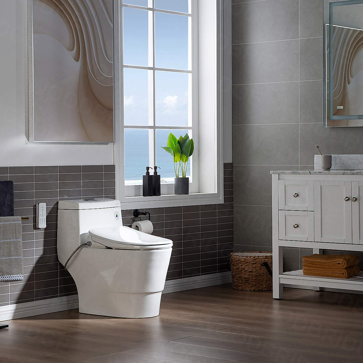 WOODBRIDGE T-0041 Toliet, White