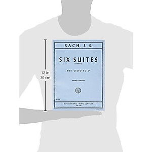 Bach, JS - 6 Cello Suites BWV 1007 for Cello - Arranged by Fournier - International Edition