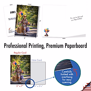 NobleWorks, Funny Birthday Paper Card with 5 x 7 Inch Envelope (1 Card) Bday Sister, Never Too Late Woman C10789BDG