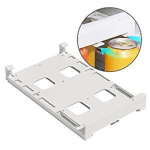 TwhqxjCN Kitchen Fridge Storage Rack Convenient for Canned Drinks Beer Can Container Refrigerator Beverages Holder