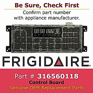 Electrolux 316560118 Frigidaire Oven Control Board