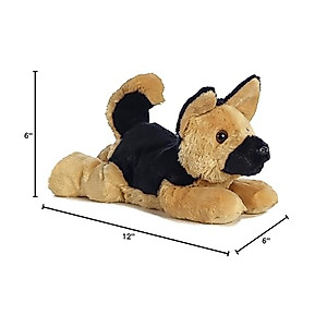 Aurora® Adorable Flopsie™ Bismarck™ Stuffed Animal - Playful Ease - Timeless Companions - Black 12 Inches