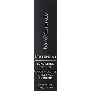 bareMinerals Statement Luxe-Shine Lipstick, Frenchie, 0.12 Ounce