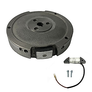 POWER PRODUCTS Key Shaft Flywheel and Charging Coil for Head Light for on Honda Two Stage 28" Snow Blower GX240 GX270 for Head Light on Predator 301cc 8HP Engine